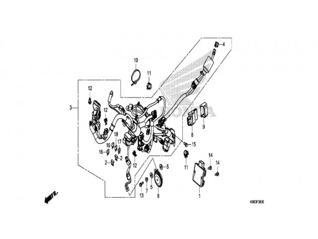Cdi Honda CB 125 R ABS 2018 - 2020